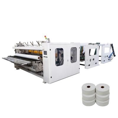 China Maxi Roll Rewinding Machine, rolo do papel higiênico do PLC 230m/Min que faz a máquina à venda