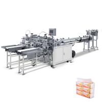 China Auto Tissue Paper Packaging Machine, 2 Heads Bundle Strapping for sale