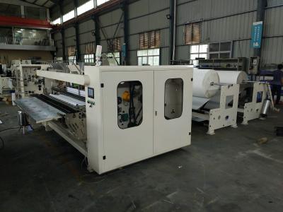 Cina Bordo che imprime la carta igienica completamente automatica dello SpA che fa riavvolgimento della macchina in vendita