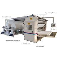 China CE PLC Control V Folding Facial Tissue Paper Making Machine 20A Automatic for sale