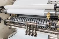 China CE PLC Control V Folding Facial Tissue Paper Making Machine 20A Automatic for sale