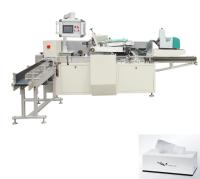 China 380V Automatic Tissue Paper Box Packing Machine 30-80 Boxes/min PLC Controlled for sale