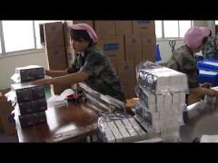 Machine pour la vente de tissus en plastique
