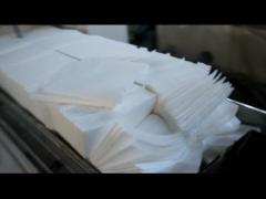 Hoogwaardige kwartvoudige servetten vouwmachine voor tissue papier fabriek tegen fabrieksprijs