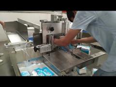 Einfache Bedienung Plastikbeutel Tisch Serviette Papierverpackung und Dichtung Maschine