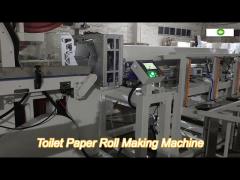 Maxi Roll Toilettenpapier Schneidmaschine für Produktionsanlagen 15-30 Stück/min