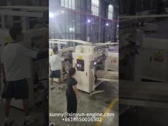 Roemenië V vouwmachine voor het vouwen van handdoekpapier met lijmlamineerfunctie