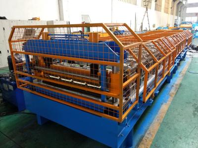 Cina Rotolo trapezoidale dello strato del tetto che forma macchina con il dispositivo pre- manuale di taglio in vendita