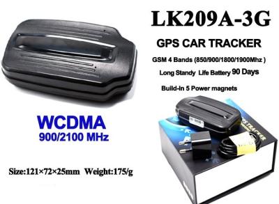 China Manufacturer Magnet 3G Vehicle Gps Tracker for Vehicle, Container, Trailer, Assets--Black for sale
