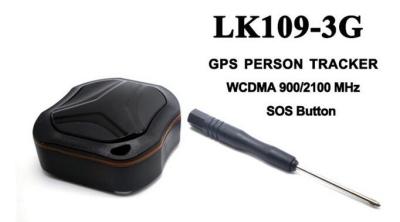 China 100% waterproo3G WCDMA Personal Mini GPS Tracker With SIM Card Real-time Tracking With SOS  tracker for kids/elder/adult for sale