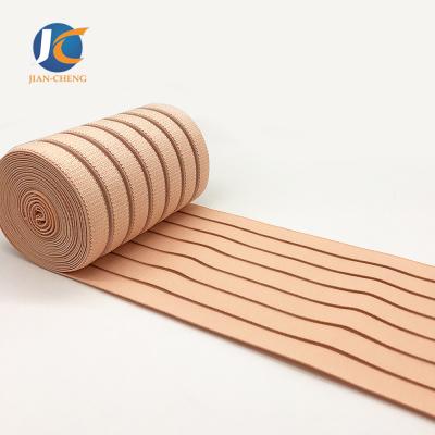 China High quality polyester fish silk elastic band , viscose elastic band, medical elastic band for sale