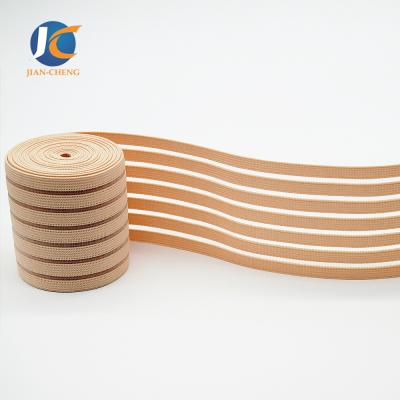 China 80mm fish silk ribbon high tenacity elastic waistband webbing breathable elastic band medical elastic band for sale