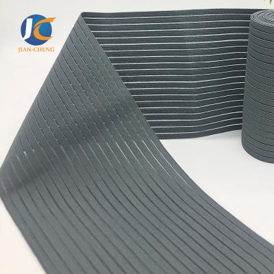 China 13CM Fish Silk Ribbon Elastic Waistband Webbing Strong Resilient Elastic Band Shoes Garment Bags Not Support Eco-friendly for sale