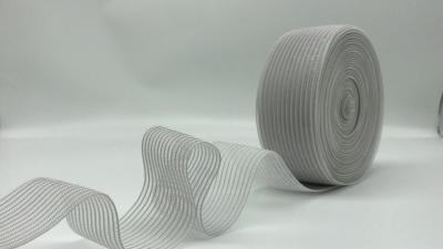 China Factory Wholesale Stock Polyester Rubber Width 50mm Fish Silk Medical Elastic Webbing For Pregnancy for sale