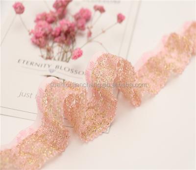 China 30mm Nylon Elastic Band Underwear Sexy Lace Elastic Lady Webbing Spandex / Nylon Not Support Eco-friendly for sale