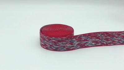 China Printing Knitted Polyester Nylon Webbing Jacquard Webbing for Underwear for sale