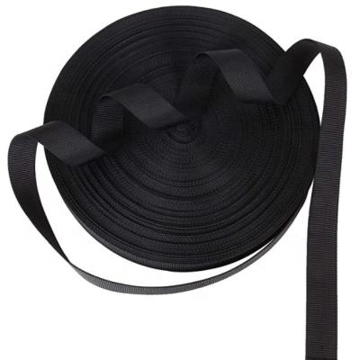 China High Tenacity 1 Inch-2 Inch Woven Fabric Braided Cotton/Polyester/Polypropylene/PP/Nylon Webbing With logo for sale