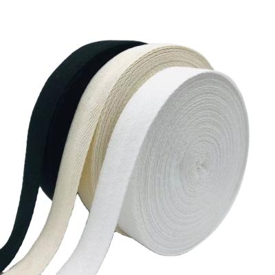 China Herringbone Tape Ribbon 100%Cotton Natural Webbing Tape Bias Binding Tape for DIY Crafts for sale