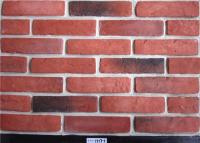 China Red Classical Faux Exterior Brick Solid Surface Acid Resistance For Construction for sale