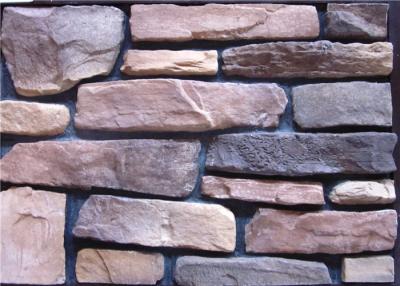 China 2500series Mixed Color And Shapes Artificial Wall Stone With Moulding Process For Wall Decoration for sale