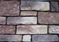 China Durable Compressive Strength Artificial Wall Stone For Wall Decorating Irregular Size for sale
