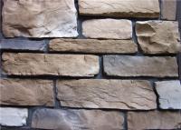 China Light Weight Wall Cladding Artificial Stone With No Color Fade for sale