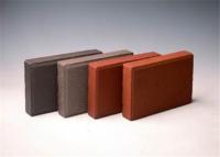 China Outdoor Clay Paving Brick , Solid Interlocking Brick Pavers For Flooring for sale
