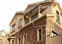 China Interior / Exterior Artificial Wall Stone Multiple Color With Solid Surface for sale