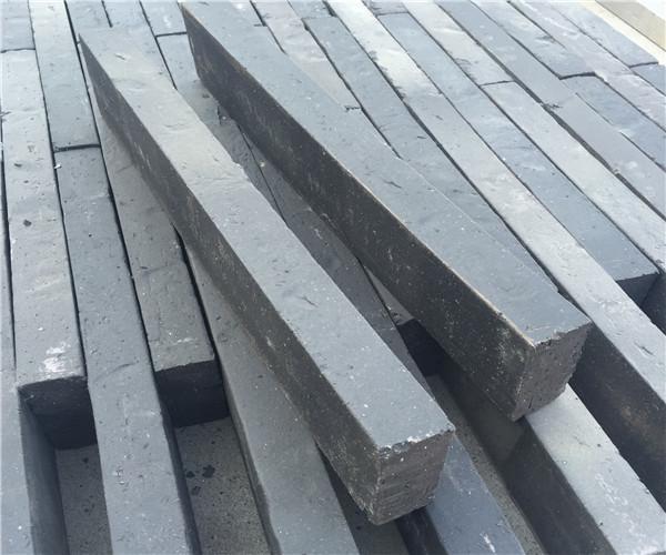 Black Solid Clay Brick With Changeable Color And Antique Face 500 x 90 x 40 mm