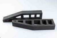 China Different Shape Dark Grey Brick For Wall Design for sale
