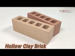壁に高強度で白地壁でできた5つの穴 (グライス de tijolos de argila branca cinq fori de filo coupé à haute résistance pour un wall)