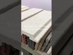 Serviço de moldagem de corte personalizado de tijolos de argila cinza 240x60x20mm