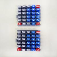 China Custom Molded Silicone Rubber Keypad Button 30-90 Shore A OEM Electronic Power Supply for sale
