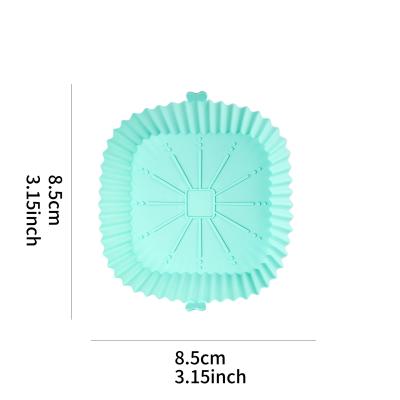 Cina Air Fryer Silicone Pot Food Grade Sicurezza Air Fryer Forno Accessori Quadrato Facile Da Pulire Air Fryer Silicone Liner in vendita