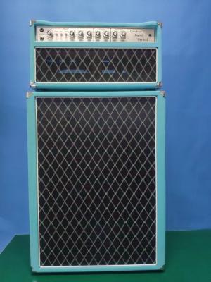 China Custom Grand Amp ODS 50 Dumble Clone 212 V30 Cabinet Suede Blue 2 x 6L6GT JJ tubes Preamp 3 x 12AX7 for sale