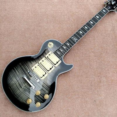 China New style Ace frehley signature guitar, Ebony Fingerboard Ace frehley 3 pickups Electric Guitar, Mahogany Flame Maple BD for sale