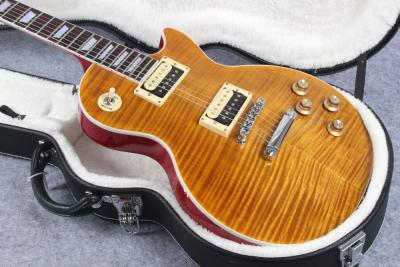 China Slash 1959 Les standard Reissue tiger flame electric guitar, Slash signature LP guitar ems free shipping for sale