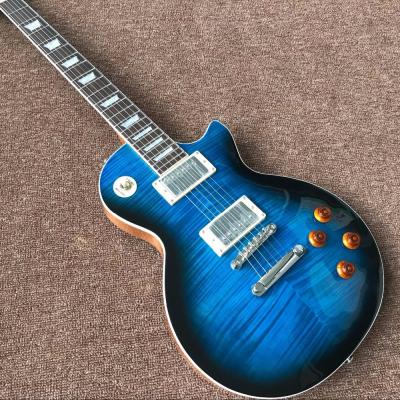 China OEM 1959 R9 Classic LP electric guitar new style good sound in blue 24 tone position Musical instruments Free Shipping for sale