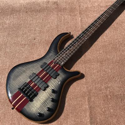 China 2017 new style high quality custom 5 string bass guitar, Rosewood fingerboard, free shipping for sale