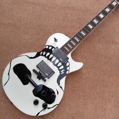 China New style high-quality custom LP electric guitar, skeleton Black hardware Rosewood Fingerboard LP electric guitar, free for sale