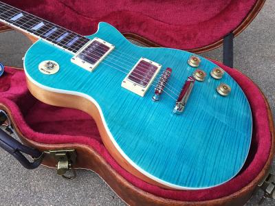 China Custom LP electric guitar, Rosewood Fingerboard & Solid Mahogany Body Tobacco Burst electric guitar, Free shipping for sale