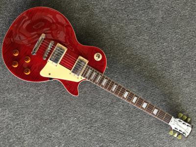 China Wholesale lp Custom Shop red color Electric Guitar rosewood Fretboard China Guitar Factory Free Shipping for sale