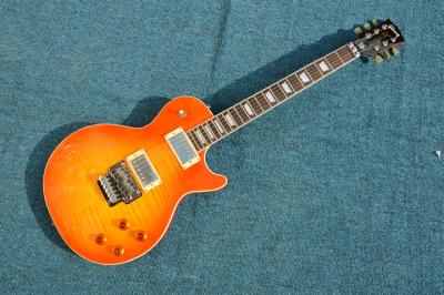 China FLOYED ROSE cool LP free shopping custom-made electric guitar ebony fretboard mahogany body and neck for sale