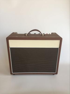 China Vox Style All Tube Guitar Amplifier Combo 15W with Reverb 1*10 Eminence Celestion Speaker for sale