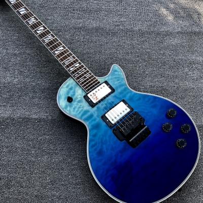 China 2017 line up custom New CUSTOM SHOP LP blue electric guitar, Rosewood fingerboard for sale