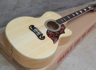 China 2018 New CUSTOM G200 acoustic guitar Cutaway G200 electric acoustic guitar H-Bird pickguard for sale