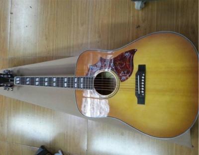 China 2018 New Chibson Orange burst Chibson H-Bird acoustic guitar GB honey burst color H-Bird electric acoustic guitar for sale