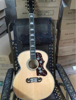 China 2018 Chibson G200 acoustic guitar flame maple GB G200 deluxe electric acoustic guitar G200 acoustic guitar for sale