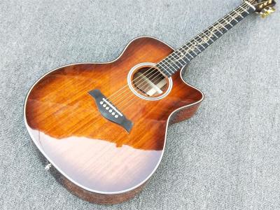 China Cutaway KOA K24ce classic acoustic guitar / Factory Handmade 41 inchs Ebony fingerboard Acoustic Guitar for sale