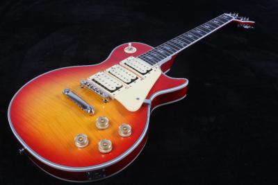 China Ace frehley signature 3 pickups aged Vintage Cherry sunburst Electric Guitar for sale